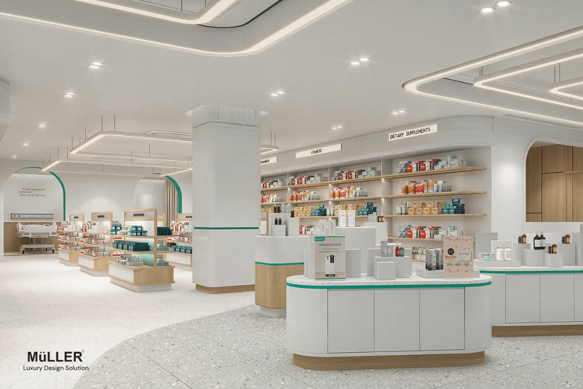 Quick Drug, The Modern Pharmacy - Muller Design Solution